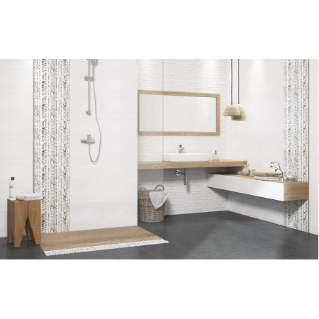 Cersanit PS213 White Matt Płytka ścienna 25x40 cm, biała W441-004-1 - Lazienkarium.pl